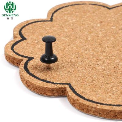Cina Insulating Natural Custom Size Eco-Friendly Wall Decoration Natural Cork Board in vendita