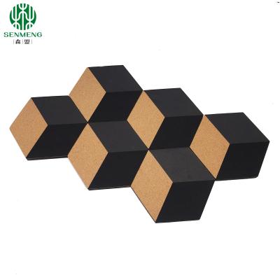 Cina Natural Eco-Friendly Custom Hot Sale Decoration Message Notice Cork Board in vendita