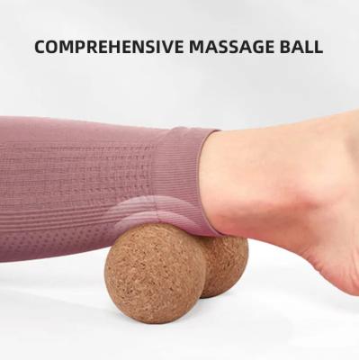 Cina Sustainable  Eco Yoga Ball Massage Stress Release Non Toxic Cork Yoga Ball in vendita