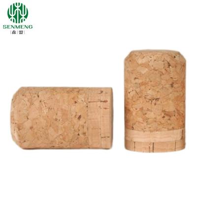 China Custom Size Hot Sale Factory Price Natural Wine Reusable Cork Stopper for sale