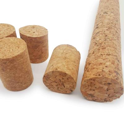 Premium Quality  Waterproof Agglomerated Cork Sticks Rod For Wine Stoppers