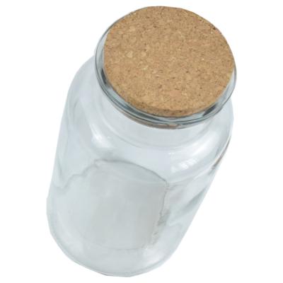 China Wearproof Borosilicate Glass Bottle Cork Stopper Lid FDA Good Sealing for sale