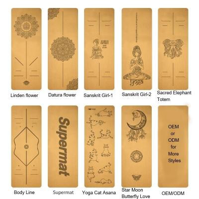 Cina Yoga Cork Mat Thick Anti Sweat di aerobica 1.83m in vendita