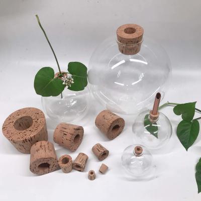 Cina LFGB 5000pcs Cork Bottle Stopper Lids Tasteless naturale per il vaso di vetro in vendita