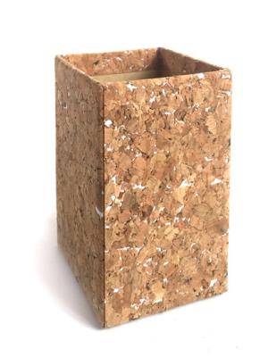 Cina Eco Cork Fabric Cork Pen Holder naturale Tearproof Wearproof in vendita