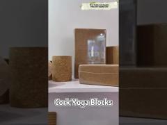 Trapézio Yoga Blocos de Cortiça tijolos Cortiça alongamento Exercício de apoio Prática