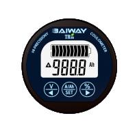Quality TR16 Marine Battery Monitor Waterproof 8-120V 0-500A LFP Lead Acid Sodium Ion for sale