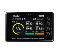 Quality TC30 3.0 Inch Waterproof Battery Monitor High Resolution Touchscreen With BT for sale