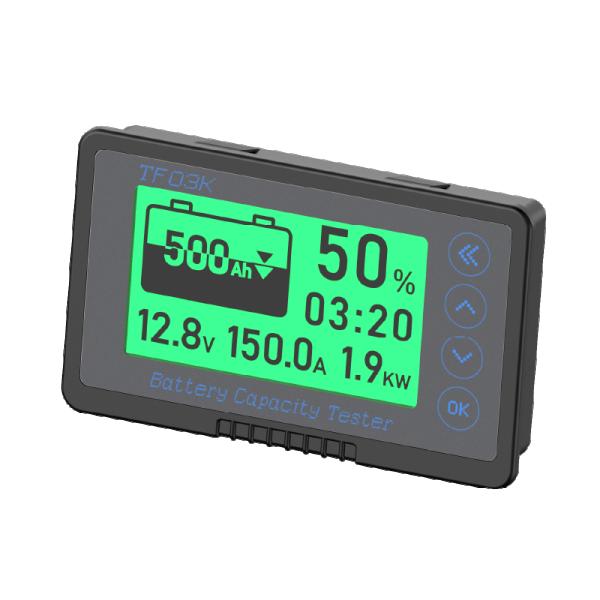 Quality TF03K 2.8 Inch Battery Pack Monitor 8-120V 0-750A All On One Screen For Lead Acid Sodium Ion Battery for sale