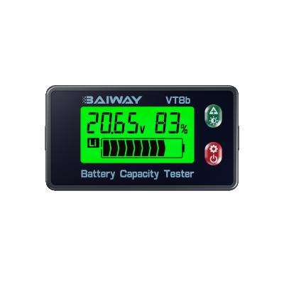 China VT8 Battery Voltage Meter Adjustable Brightness Multifunctional Voltage Meter for sale