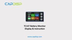 TC147 Battery Monitor Display & Introduction Suitable for Small Battery Pack