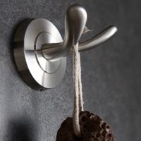 China Kitchen Bathroom Robe Hooks Rust Proof Sus304 Wall Mount Clothes Hook Round for sale