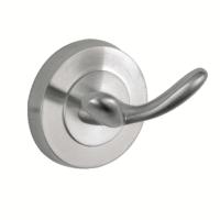China Kitchen Bathroom Robe Hooks Rust Proof Sus304 Wall Mount Clothes Hook Round for sale