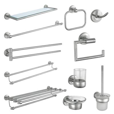 Cina L'insieme Chrome dell'hardware del bagno di 11 pezzo ha lucidato i montaggi d'argento inossidabili del bagno di Stee 304l in vendita