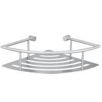 China Lightweight Bathroom Storage Baskets Sus304 Durable Triangle Shower Shelf for sale