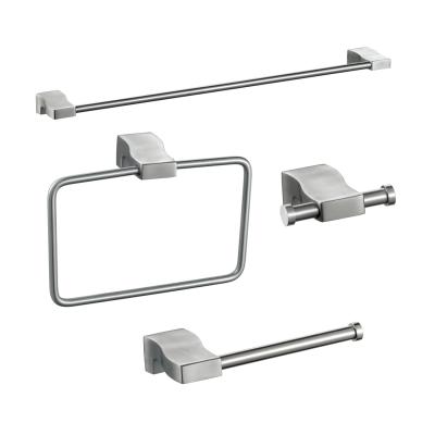 Cina Brushed 586mm Towel Bar Toilet Paper Holder Bathroom Accessories in vendita