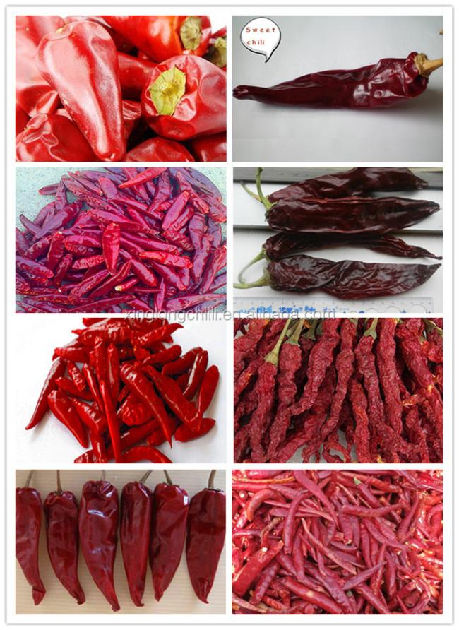 Neihuang factory produce dehydrated red sweet paprika chilli