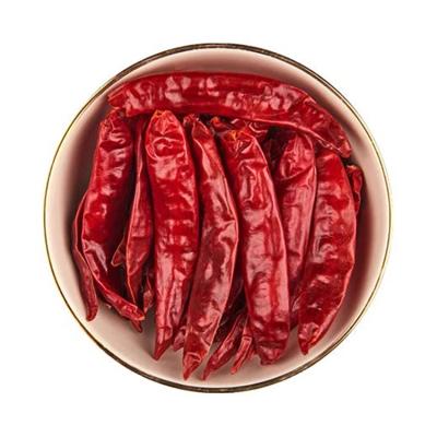 Cina Sanying Red Chilli Pepper Stampo asciutto tagliato 10-12 cm Con umidità 12% Max in vendita