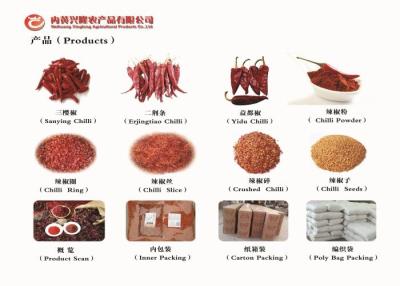 Cina Baccelli rossi di SHU10000 Xian Chilli Pungent Flavor Dried Cile 10 PPB in vendita