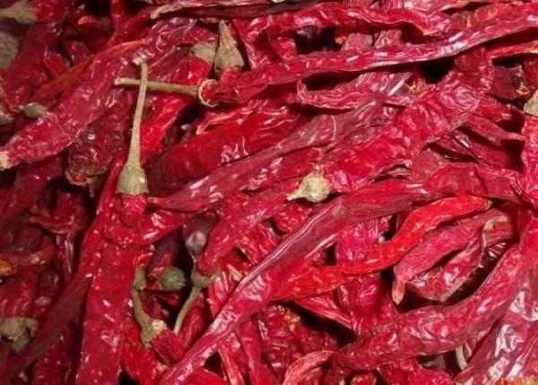 Whole Dried Red Chili Peppers with Stemless Ingredients Add Some Spice to Your Meals