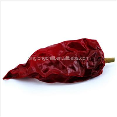 China 5000 SHU Mild Dried Chilies Stemmed sorteren Peulen van de Droge Rode Chili Te koop