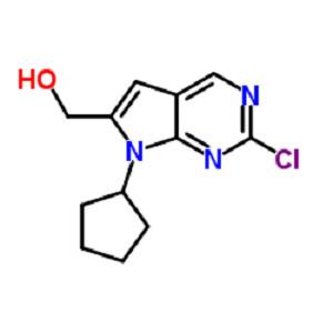 China PharmaceuRibociclib intermediates (CAS # 1374639-77-6)  (2-chloro-7-cyclopentyl-7H-pyrrolo[2,3-d]pyrimidin-6-yl)methanol for sale