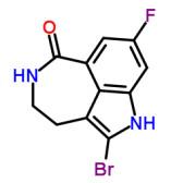 China Rucaparib intermediates  (CAS # 283173-80-8) 5-bromo-8-fluoro-2,3,4,6-tetrahydro-1H-azepino[5,4,3-cd]indol-1-one in stoc for sale