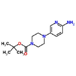 China Pharmaceutical Palbociclib intermediates  (CAS # 571188-59-5) tert-butyl 4-(6-aminopyridin-3-yl)piperazine-1-carboxylate for sale