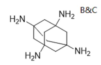 China Custom Synthesis adamantane-1,3,5,7-tetraamine (CAS# 16004-77-6 ) Pharmaceutical Intermediates for sale