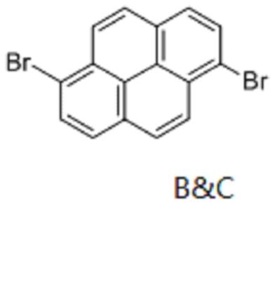 China Electonic Chemicals 1,6-Dibromopyrene (CAS# 27973-29-1 ) in best price and high purity in stock 99%+ factory supply for sale