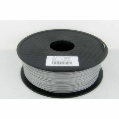 China Stable Performance Silver PLA 3D Printer Filament Pla Plastic Spool for sale
