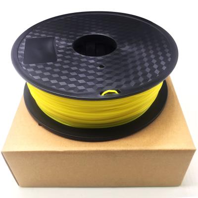 China High Strength HIC Clear 3D Printer Filament , Yellow 1.75mm ABS Filament for sale