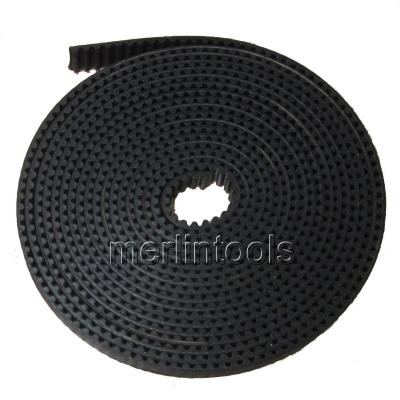 China Black 5 Meters GT2 2mm Pitch 6mm Wide Timing Belt for 3D printer CNC for sale