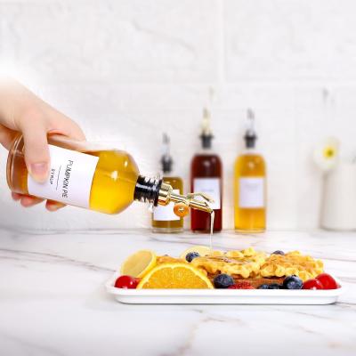 Cina Bottiglia di vetro personalizzata da 350 ml a 500 ml per olio d'oliva Vodka Bottiglia di vetro personalizzata per whisky in vendita
