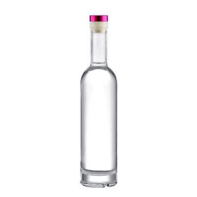 Cina 500 ml 700 ml 750 ml 1000 ml Bottiglia di vetro per vino Licore Vodka Brandy Whiskey Bottiglia vuota in vendita