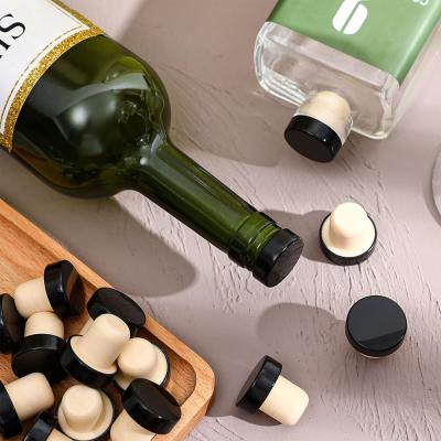 Cina Tappo di bottiglia di vetro a forma di T a forma di sughero per vini e birre in vendita