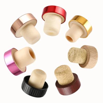 Cina Non ricaricabile Custom Color High Polymer Corkpo With Aluminum Top OEM in vendita