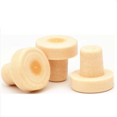 Cina Liquor Custom Bottiglia di vetro in sughero sintetico da 750 ml con tappo di legno e colore personalizzato in vendita