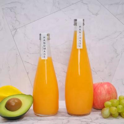 Cina Collare di vetro personalizzato 500ml 750ml Vodka Whisky Vuoto Flint Cup Bottiglia di succo di olio d'oliva Baijiu in vendita
