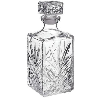 Cina Decal Superficie Manipolazione Spessore fondo Vodka Whisky Sherry Bottiglia di vetro per colore personalizzato in vendita