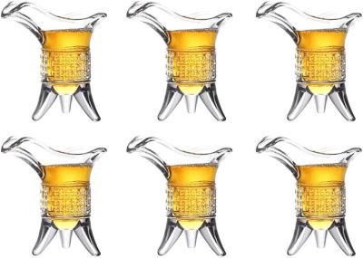 Cina Materiale di base Vetro Vino Vodka e Vetro Whisky Vetri di vino con forme uniche in vendita