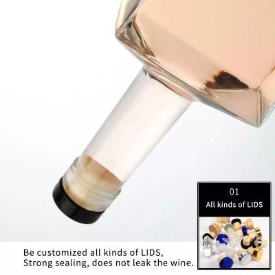 中国 スピリチュア・リコアボトル 容量750ml 合成コルク付きベース素材のガラス 販売のため