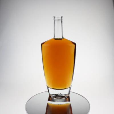 中国 グラスボディ素材 700ml スーパーフリント ウォッカ スピリッツ ウィスキー ブランデー 販売のため