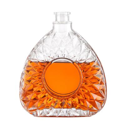 Cina Altri prodotti in vetro per bevande Licore/Vino/Vodka Bottiglia con tappo ristretto in blocco in vendita