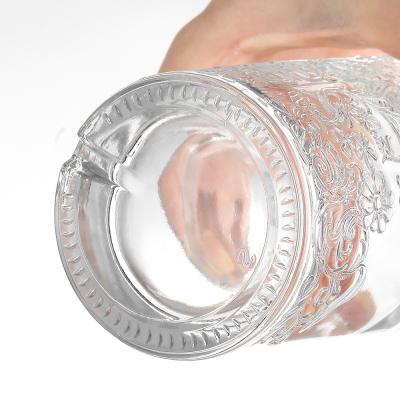 Cina Materiale del corpo vetro e stampa personalizzata per 500 ml bottiglia di vetro di whisky in vendita