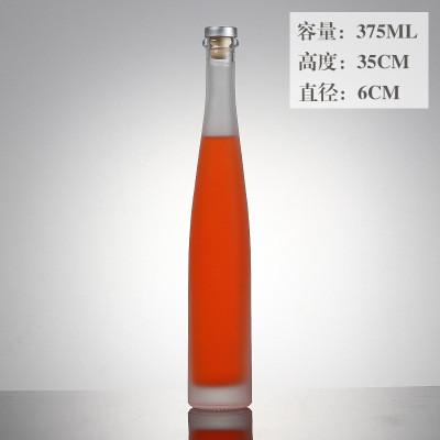 Cina Bottiglia di vino bianco in vetro da 200 ml a 750 ml Bottiglia di vodka Bottiglia d' acqua Cork con colore personalizzato in vendita