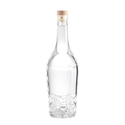 Cina 500 ml 750 ml 1000 ml Bottiglia di vetro a tenuta di tipo di sughero con macchina da riempimento da 100 ml in vendita
