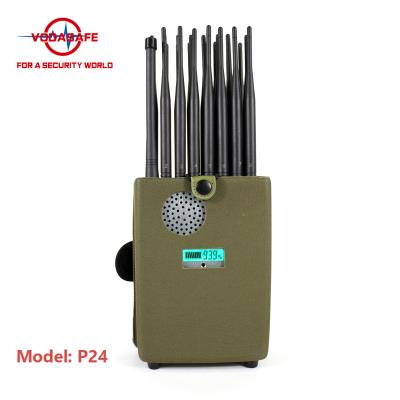 Cina Antenne senza fili portatili dello stampo 24 dell'emittente di disturbo del segnale per il VHF di frequenza ultraelevata di 5G WiFi GPS in vendita