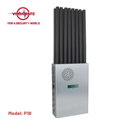 中国 ポータブル18は充電電池との携帯電話信号の妨害機UHF VHF Lojackにバンドを付ける 販売のため