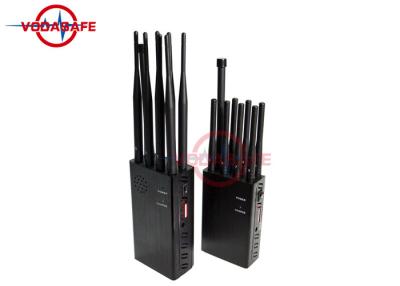 Cina emittente di disturbo portatile del segnale 8000mAh compatibile 8 watt con le norme di ICNIRP in vendita